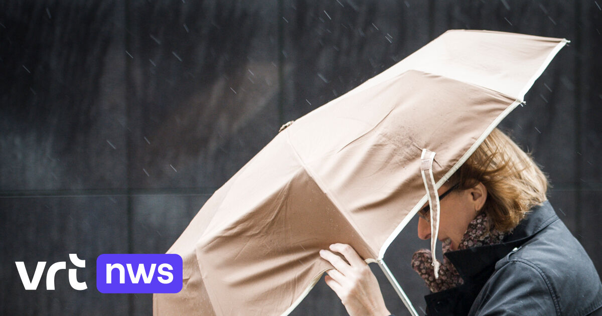 Wind en regen blijven ons deze week gezelschap houden | VRT NWS Nieuws
