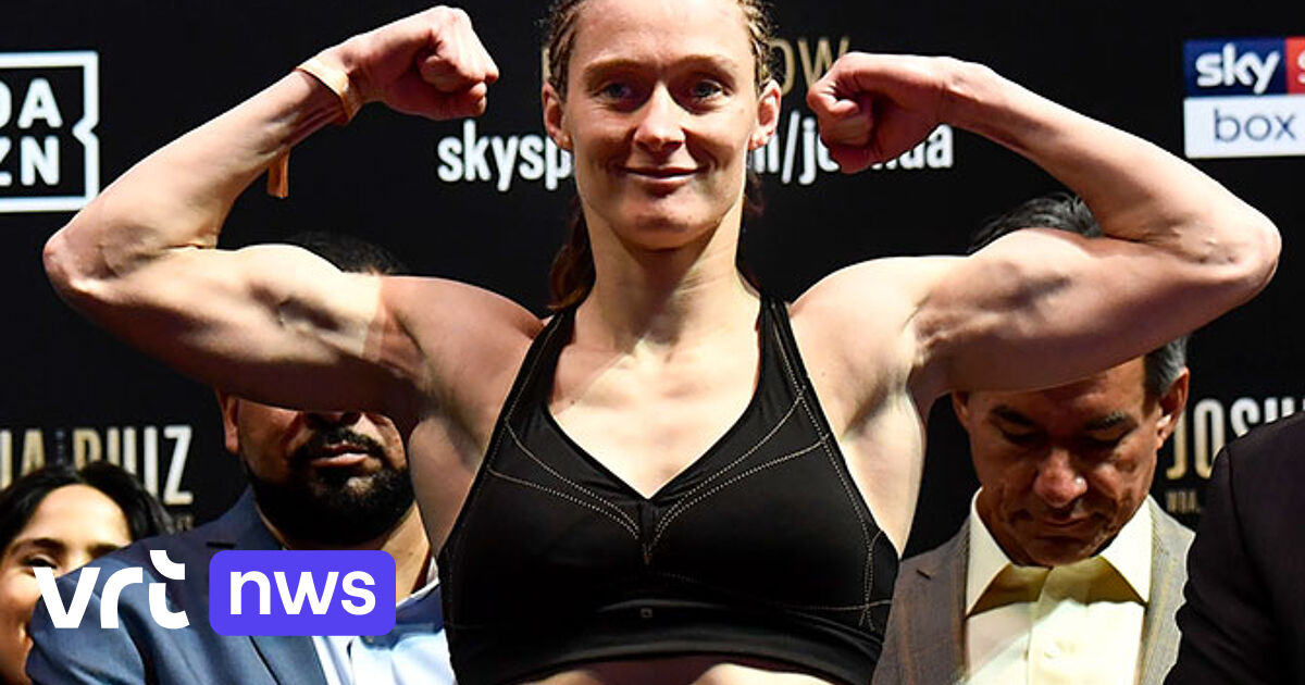 Flämischen Box-Weltmeisterin Delfine Persoon kämpft im Madison Square ...