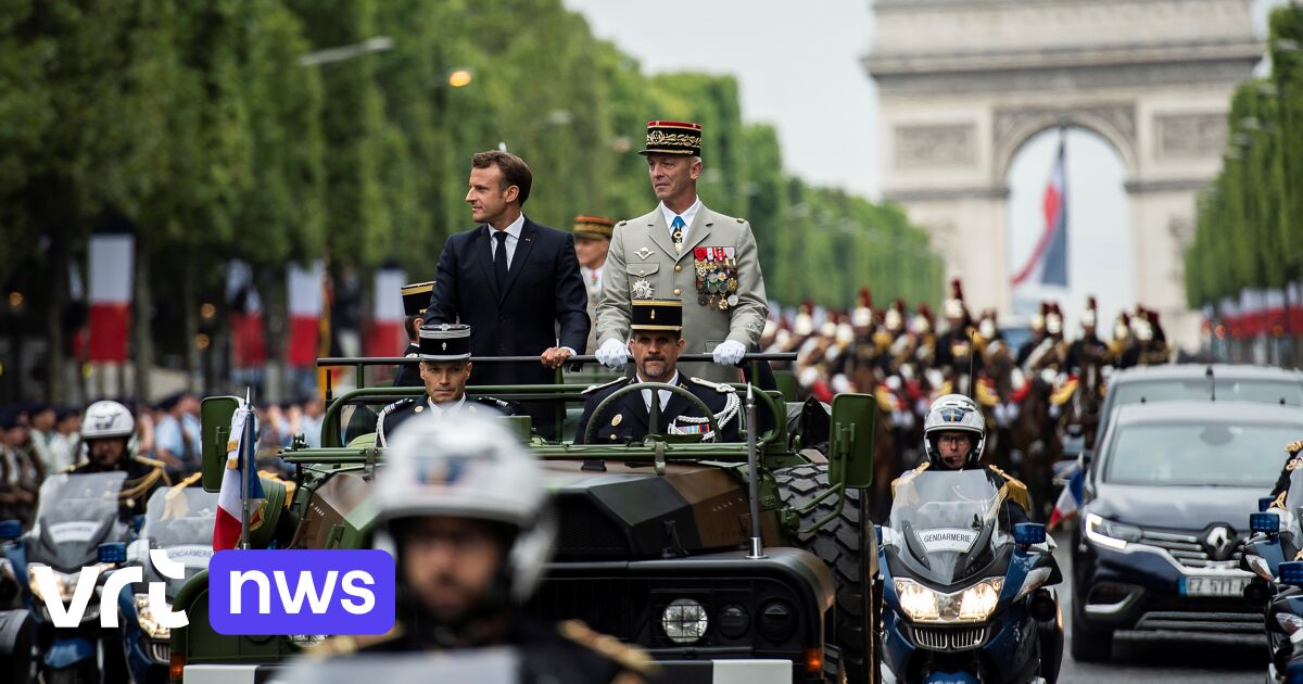 Viering Franse nationale feestdag verstoord door gele hesjes | VRT NWS ...
