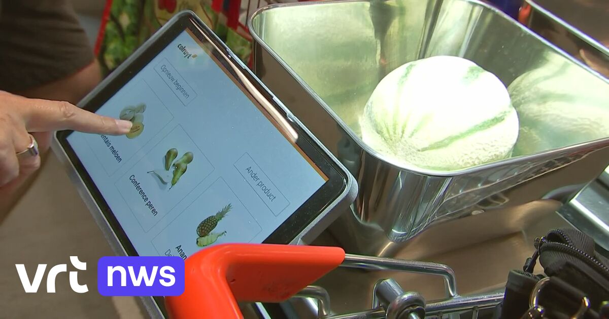 A Courtrai, Colruyt teste une balance qui reconnait les fruits et ...