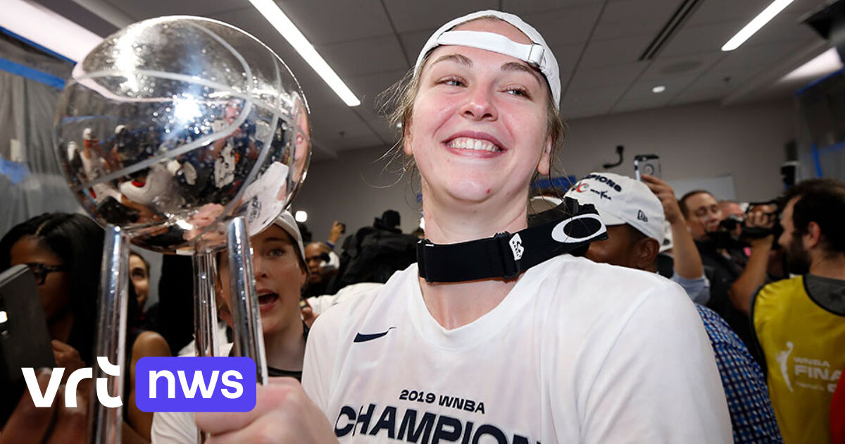 WNBA star Emma Meesseman wins "Vlaamse Reus" sports trophy | VRT NWS: news