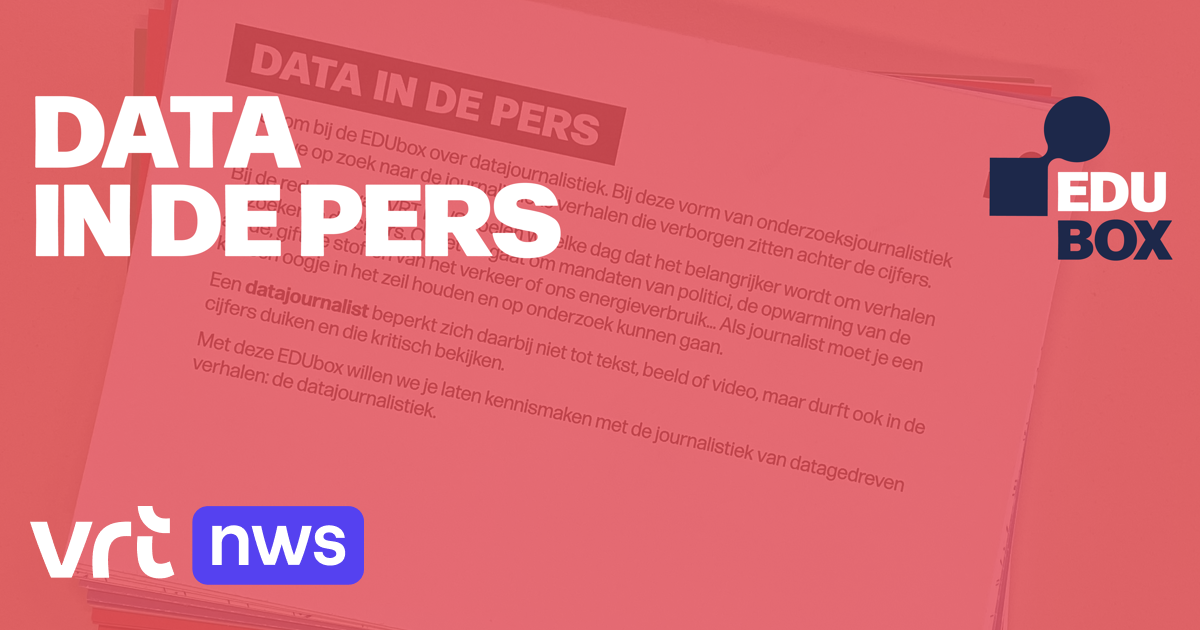Data in de pers | VRT NWS: nieuws