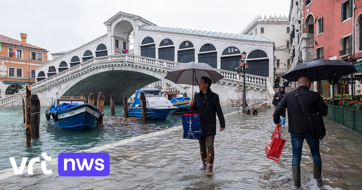 Vlamingen in Venetië: "We kunnen niet met droge voeten buitenkomen" en ...