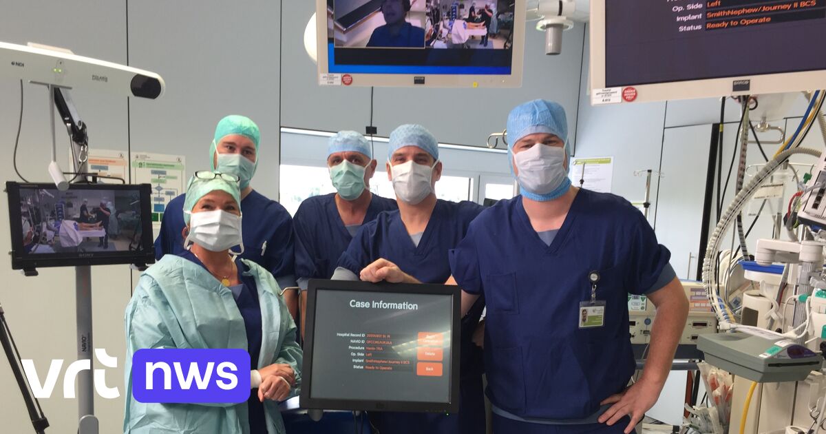 Chirurgen van over de hele wereld volgen knieoperatie in Sint-Truiden ...