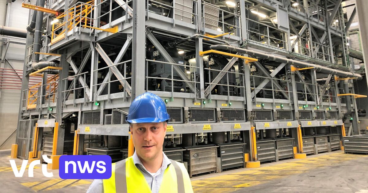 Recyclagebedrijf Galloo in Menen stelt nieuwe machine voor van 14 ...