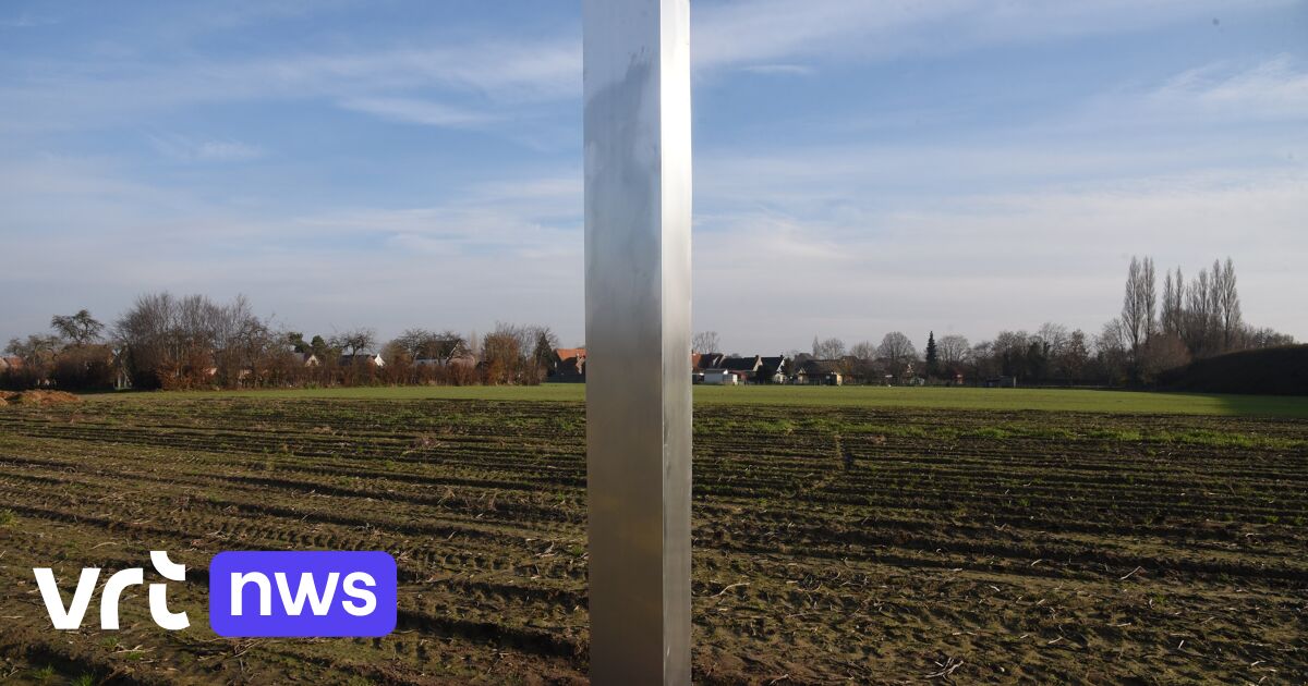 Burgemeester Dendermonde weet (nog) niet wie monoliet in aardappelveld ...