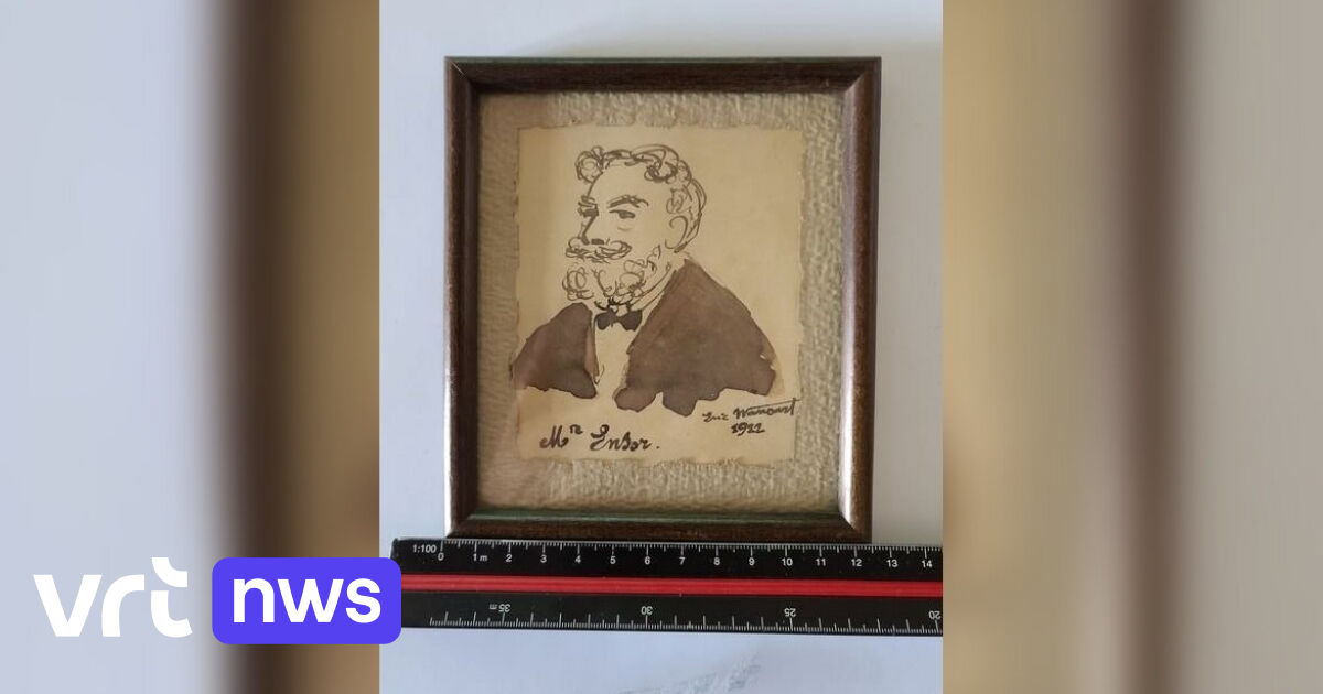 Stad Oostende koopt verdwenen portret van Ensor terug voor slechts 150 ...