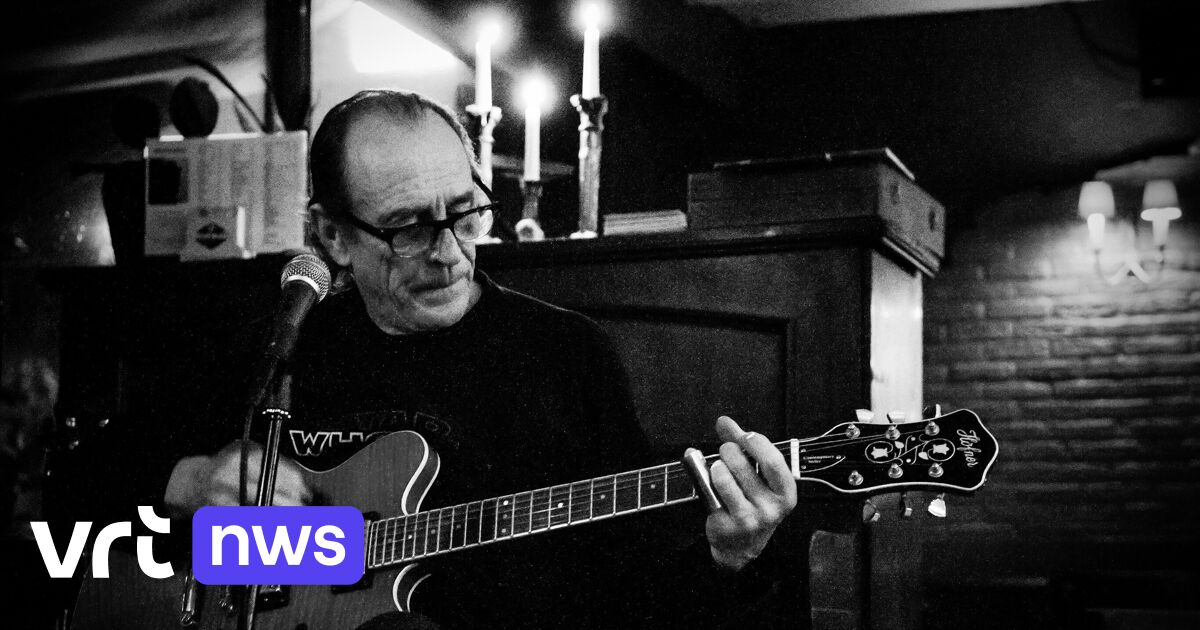 Bluesgitarist Paul Couter, kompaan van Arno, speelt geen riffs meer ...