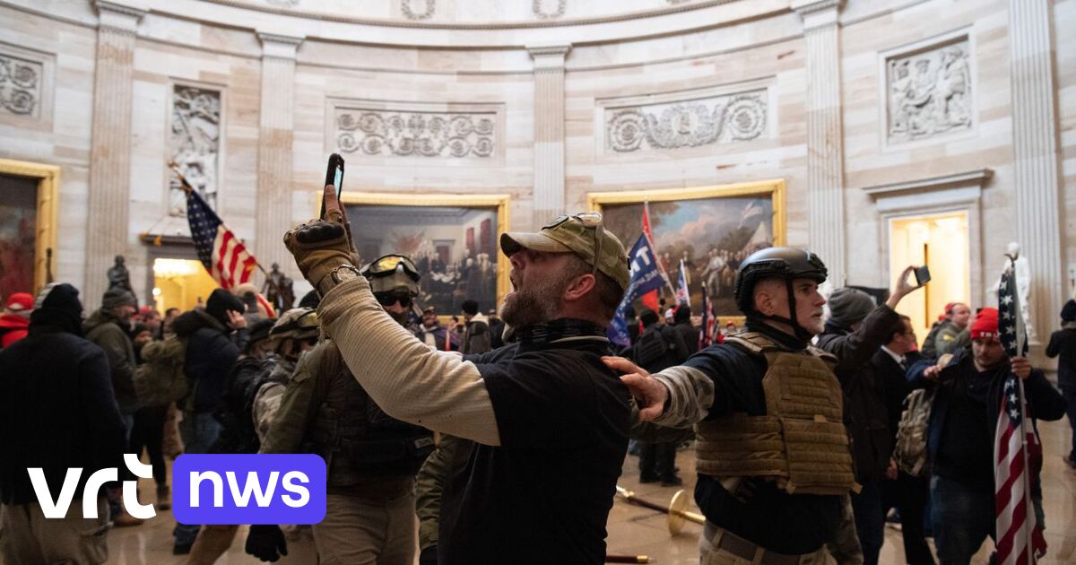 Eerste celstraf voor Trump-aanhanger die het Capitool bestormde | VRT ...