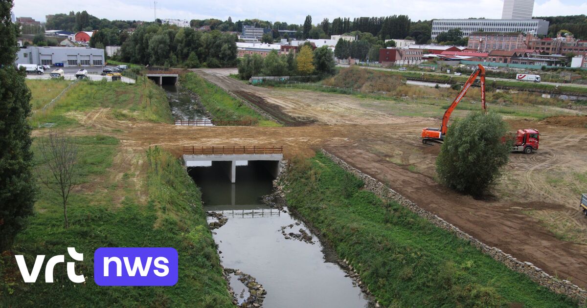 Deel van de Zenne komt na meer dan 150 jaar weer boven water in Brussel ...