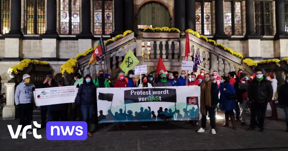 Organisaties protesteren in Gent ... om te mogen protesteren: "Verbod ...