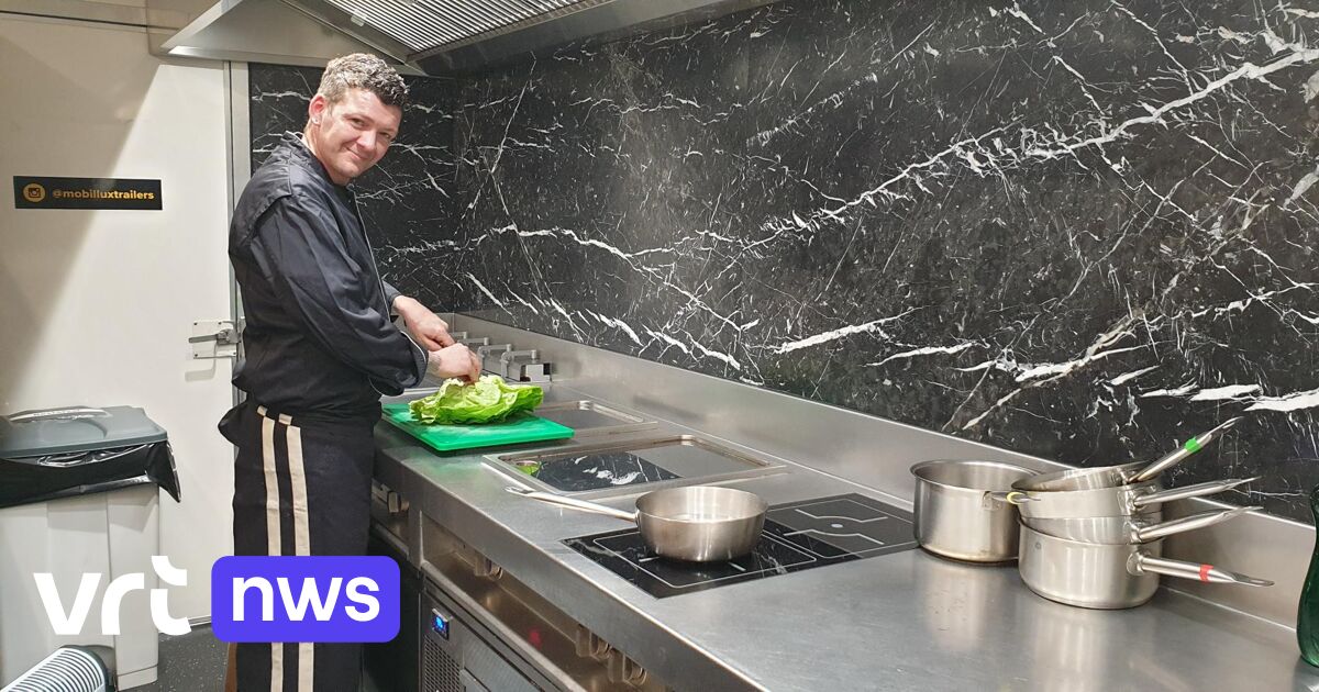 Mobiele horecatrailer van VDAB test skills horecapersoneel: "Te veel ...