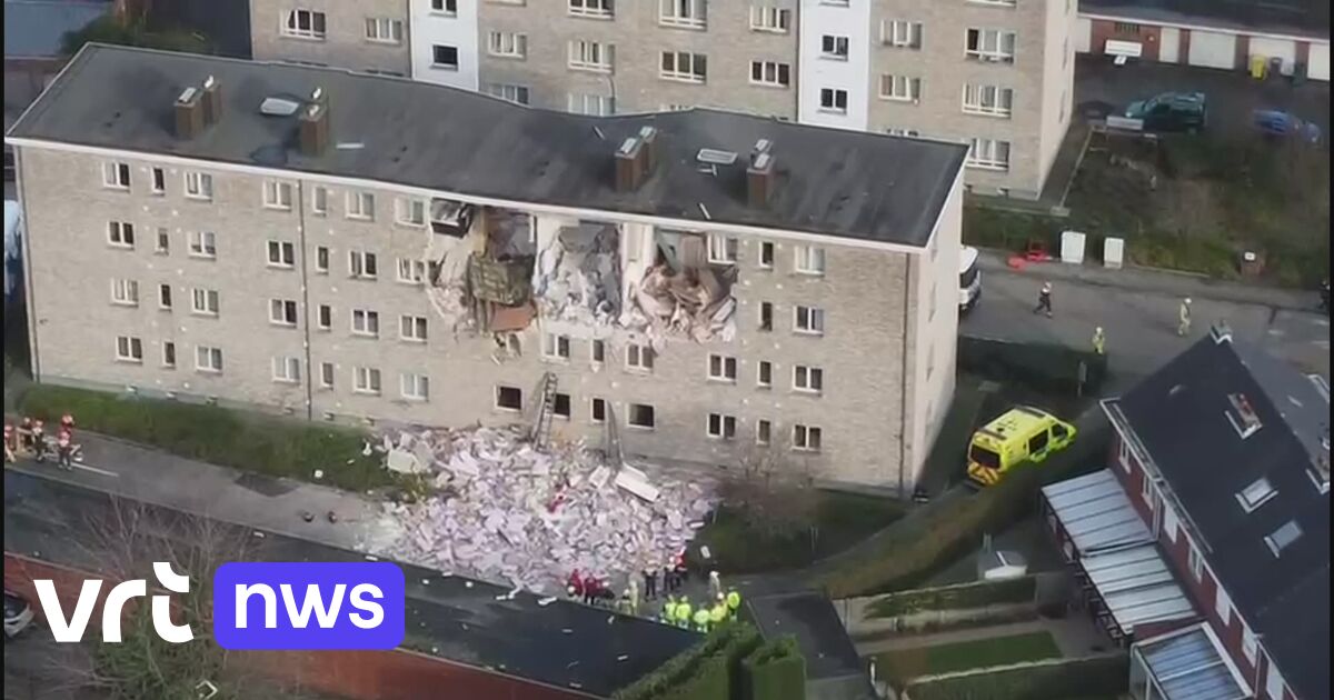 Drone images show devastation after explosion | VRT NWS: news