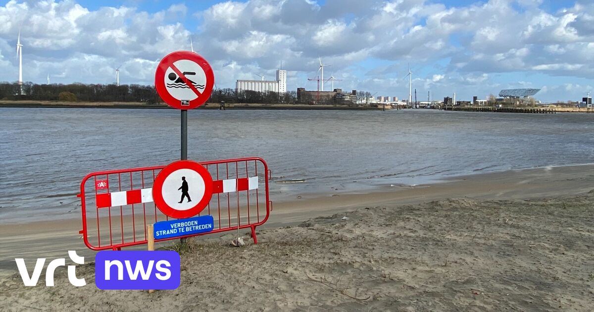 Strand van Sint-Anneke al zeker tot eind maart gesloten na stormschade ...