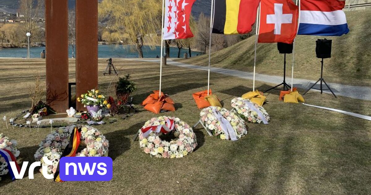 Kaarsjes voor slachtoffers van busramp in Sierre | VRT NWS: nieuws