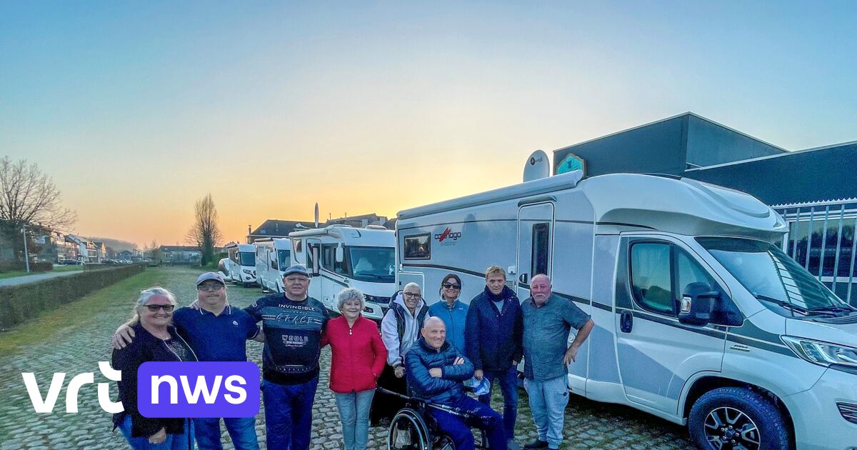 First camper vans already along the Tour of Flanders course | VRT NWS: news