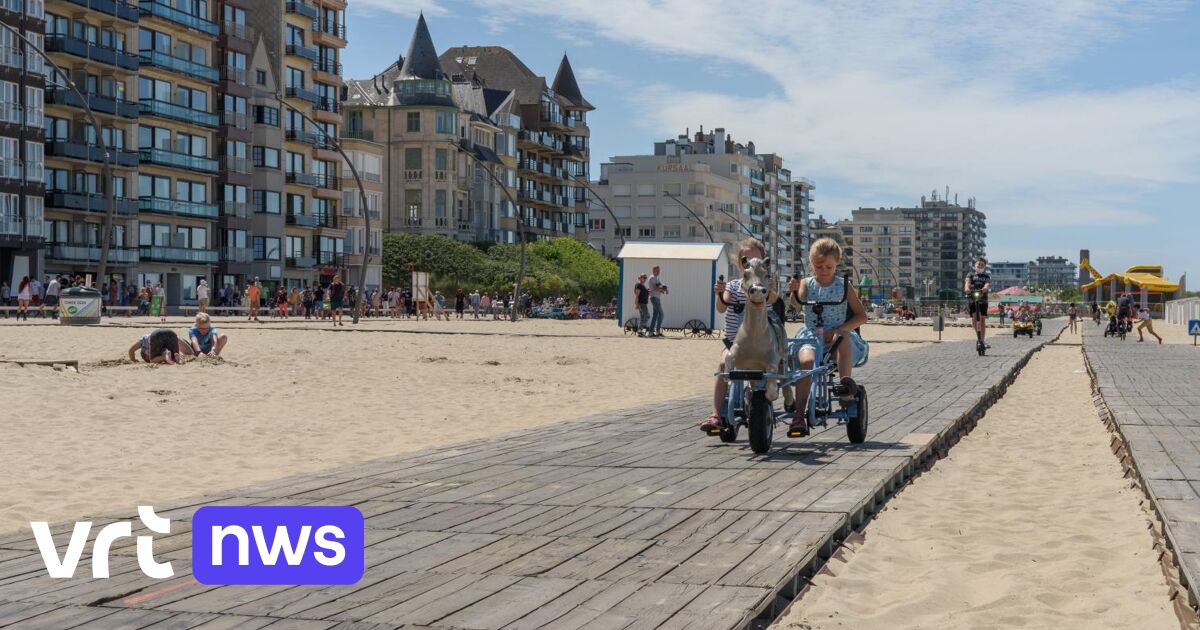 Dit jaar dan toch geen betonnen wandelpad op het strand van De Panne ...