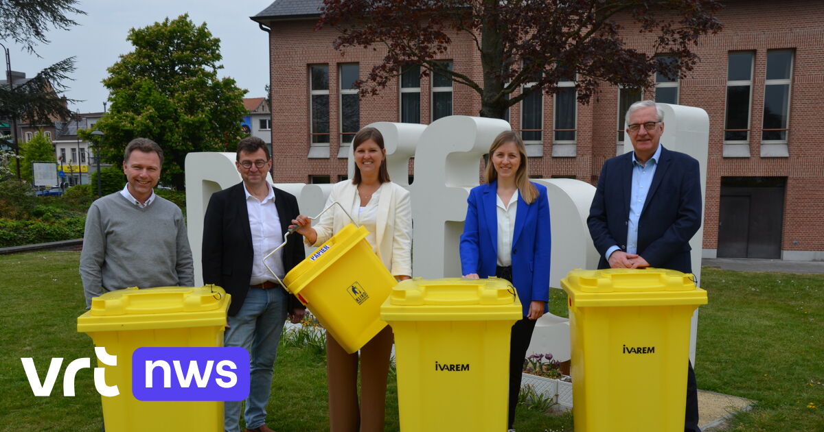 Gemeente Duffel investeert in gratis gele containers voor oud papier en ...