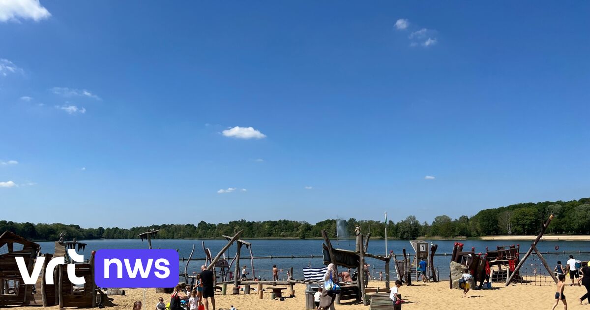 Het "strand van Hofstade" lokte dit zonnige weekend meteen 4.500 ...