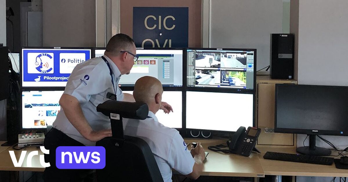 Noodcentrale 101 kan live camerabeelden van lokale politie in Ninove ...