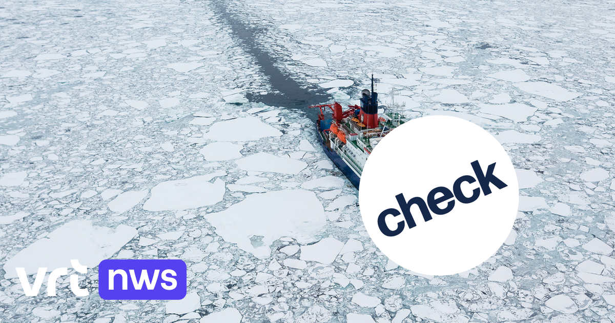CHECK - Ja, momenteel ligt er evenveel ijs op de Noordpool als in 1989 ...