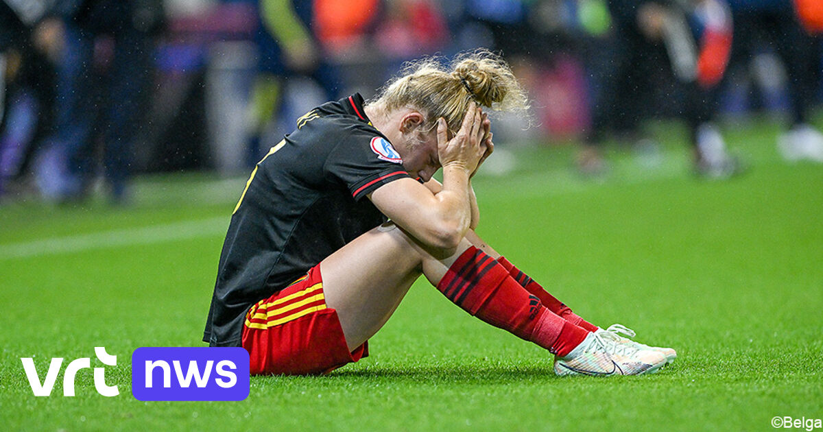 Red Flames suffer last-minute exit at Euro 2022 against Sweden | VRT ...