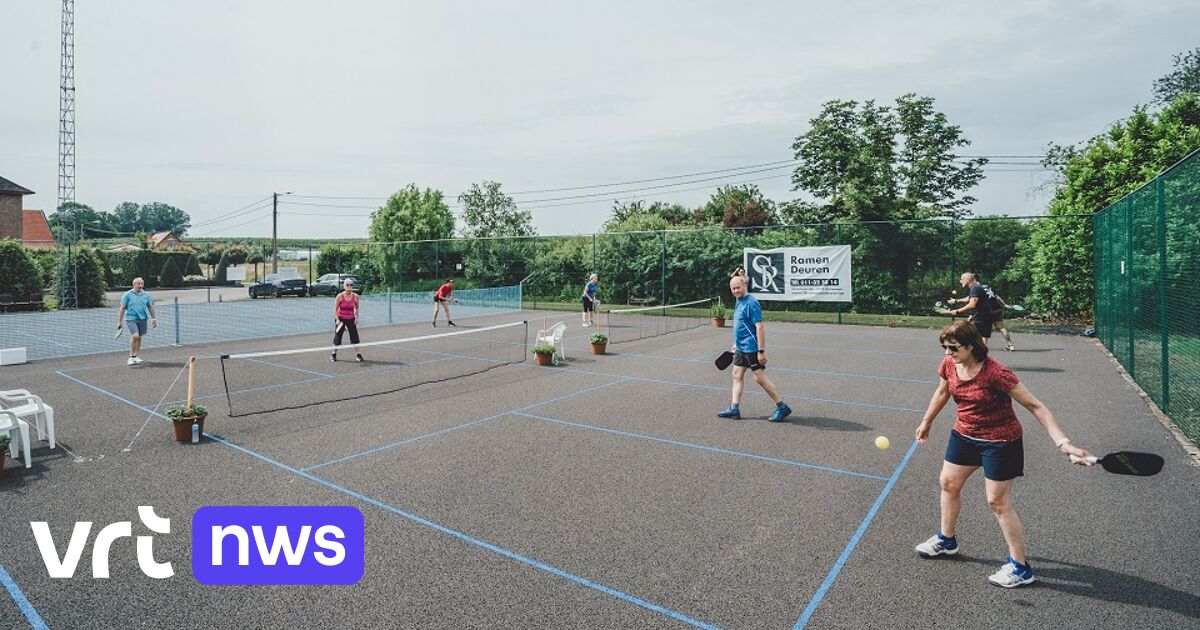 Eerste BK Pickleball in Bierbeek: "De populariteit van de sport is laatste jaren enorm gestegen ...