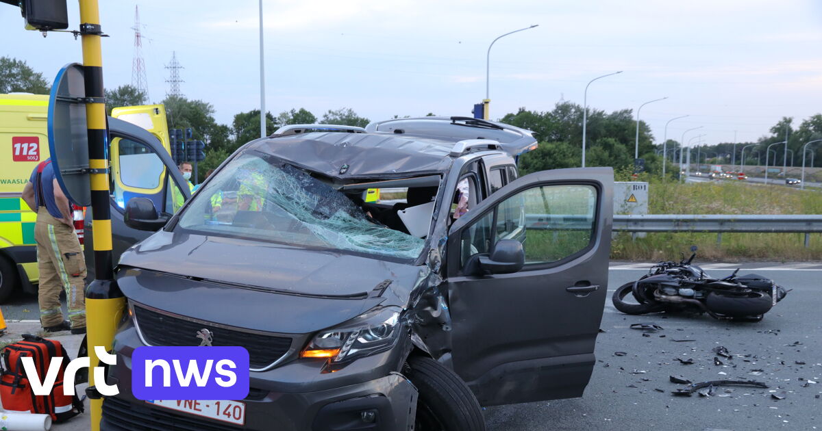 Motorrijder komt om het leven na ongeval op de N41 in Sint-Niklaas | VRT NWS: nieuws