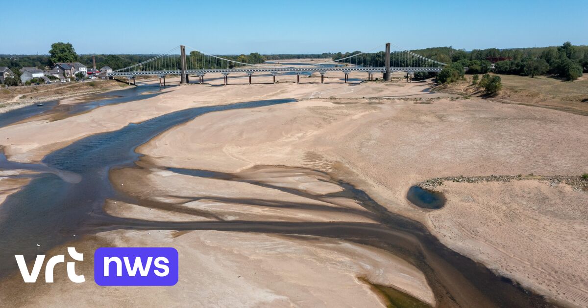 Van de Loire tot de Rhône: Franse rivieren historisch laag door ...