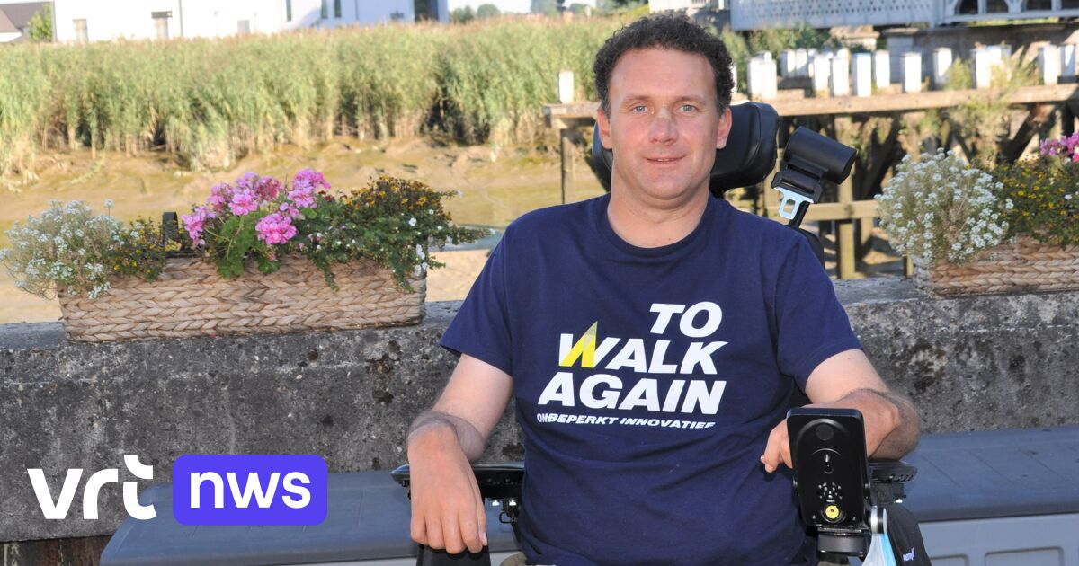 David uit Hamme 11 jaar na zijn eerste Dodentocht: "Een week later raakte ik verlamd op de weide ...