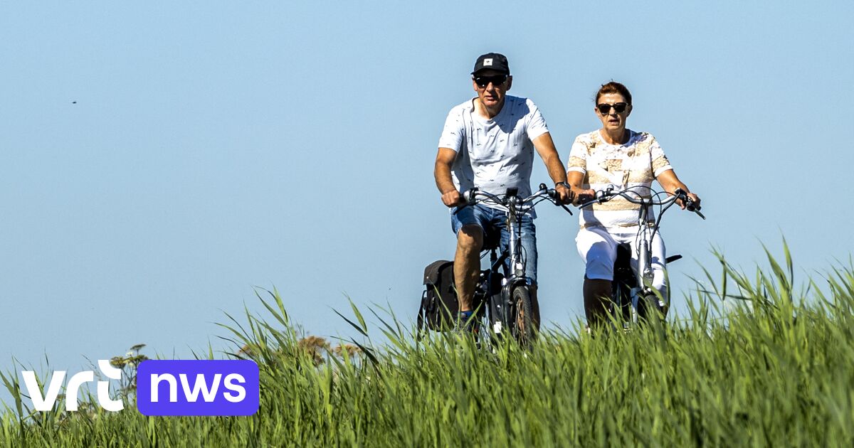 Morgen kan er wat regen vallen, maar daarna klimt het kwik weer naar 30 ...