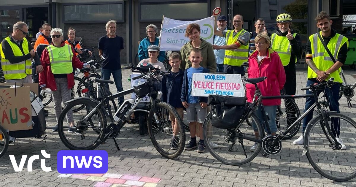 Fietsersbond voert actie in Sint-Truiden voor veiliger fietspaden, stad keurt fietsring goed ...
