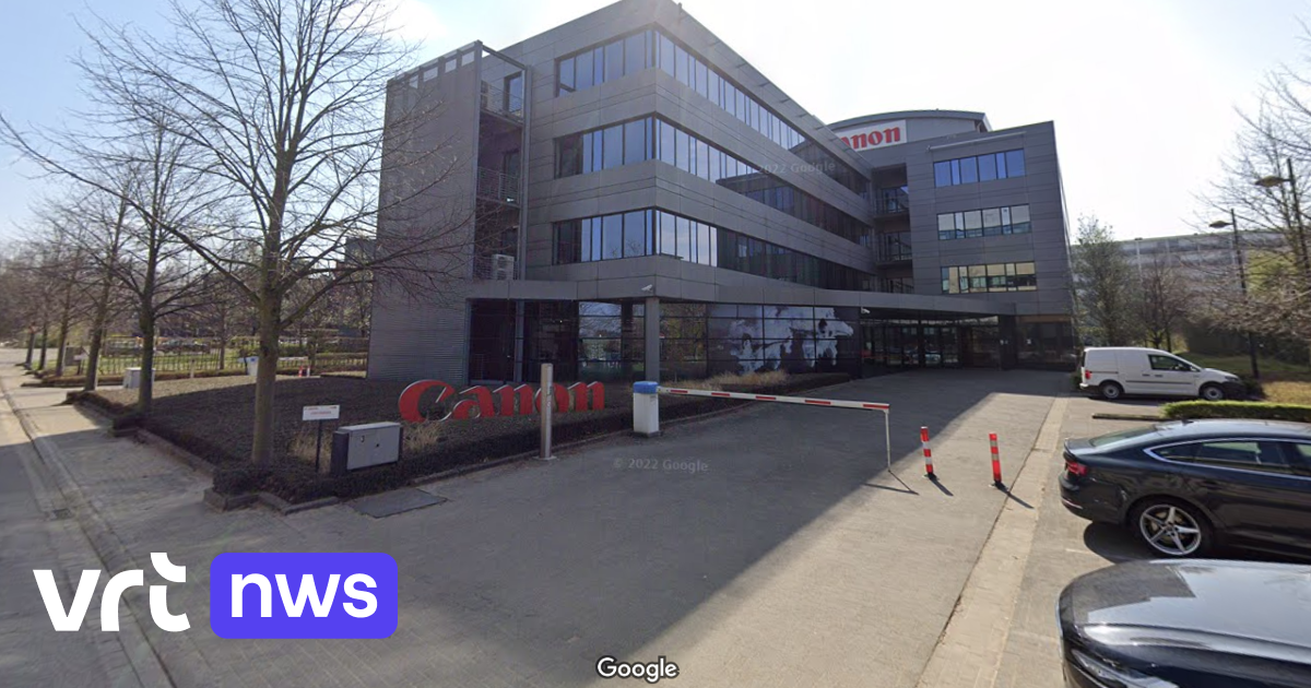 Grève d’une partie du personnel à l'entreprise Canon à Diegem | VRT NWS ...