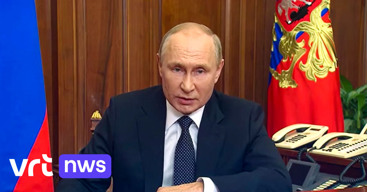 Russische president Poetin kondigt gedeeltelijke militaire mobilisatie ... Russische president Poetin kondigt gedeeltelijke militaire mobilisatie ...