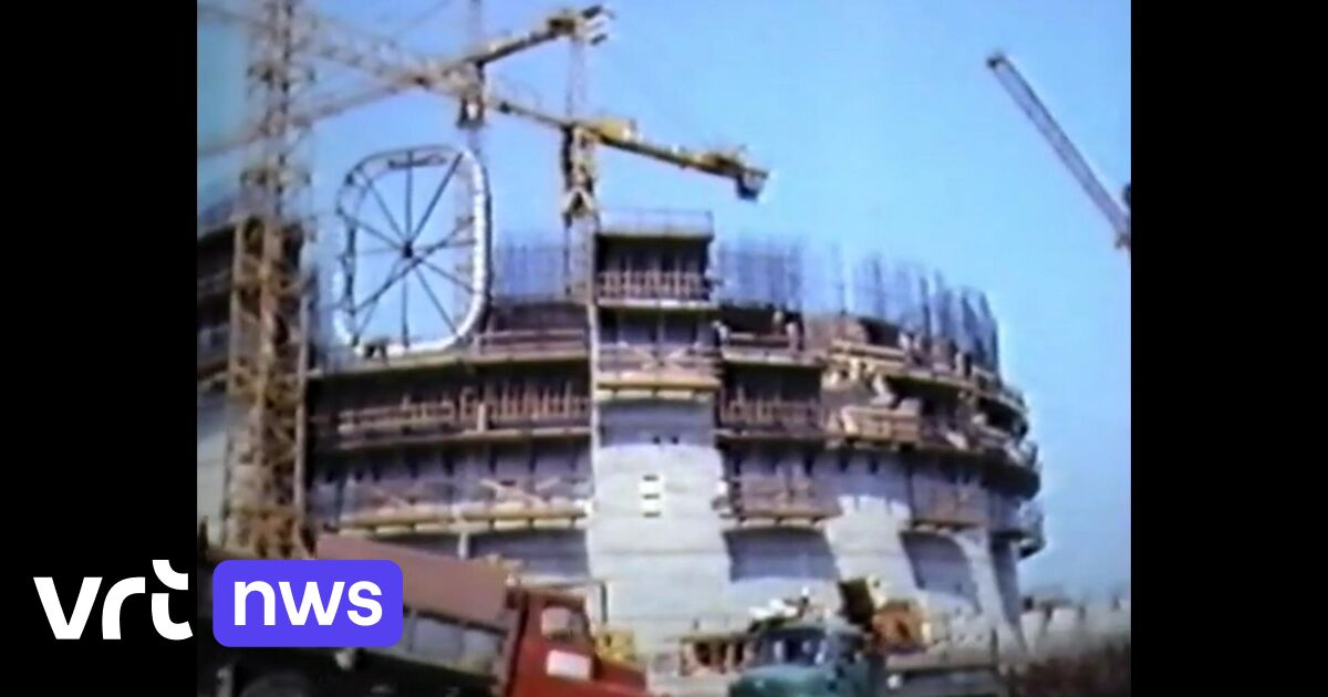 De geboorte van Doel 3: Aan kernreactor werd gebouwd van 1975 tot 1982 ...