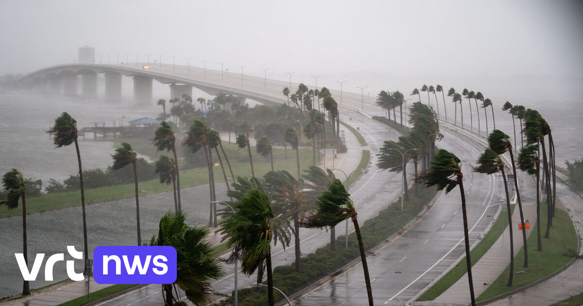 Orkaan richt "catastrofale overstromingen" aan in Florida, al miljoen ...