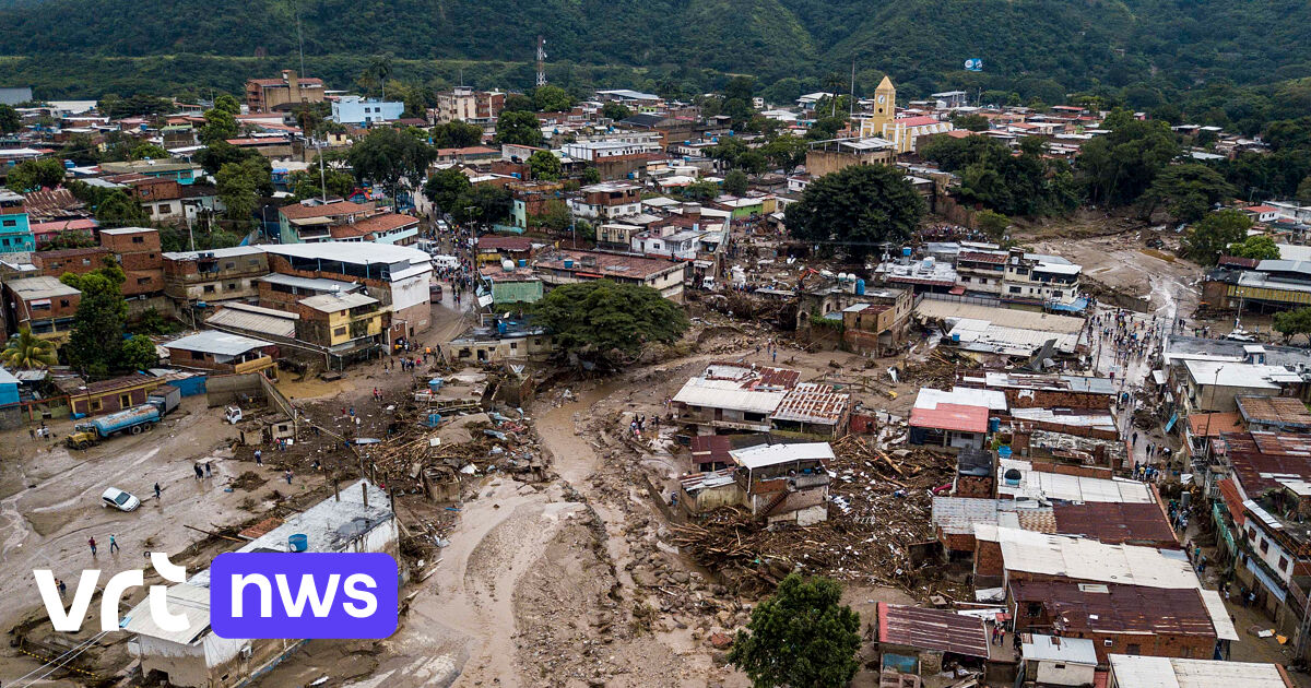 Meer dan twintig doden en 50 vermisten na aardverschuiving in Venezuela ...