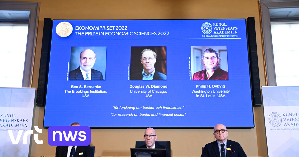Nobelprijs Economie naar Amerikanen Ben Bernanke, Douglas Diamond en ...