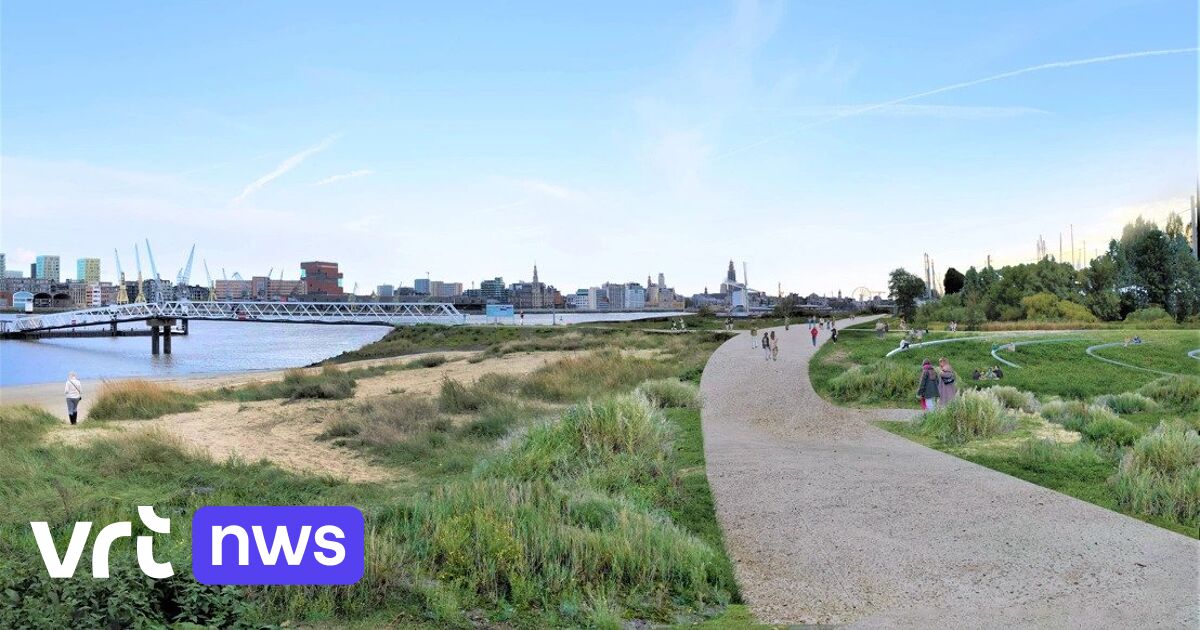 Antwerpen plant groene wandelboulevard van 6 kilometer op Linkeroever ...