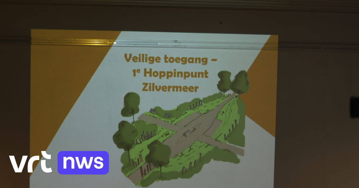 Provinciaal Recreatiedomein Zilvermeer in Mol maakt ingang veiliger en beter herkenbaar | VRT ...
