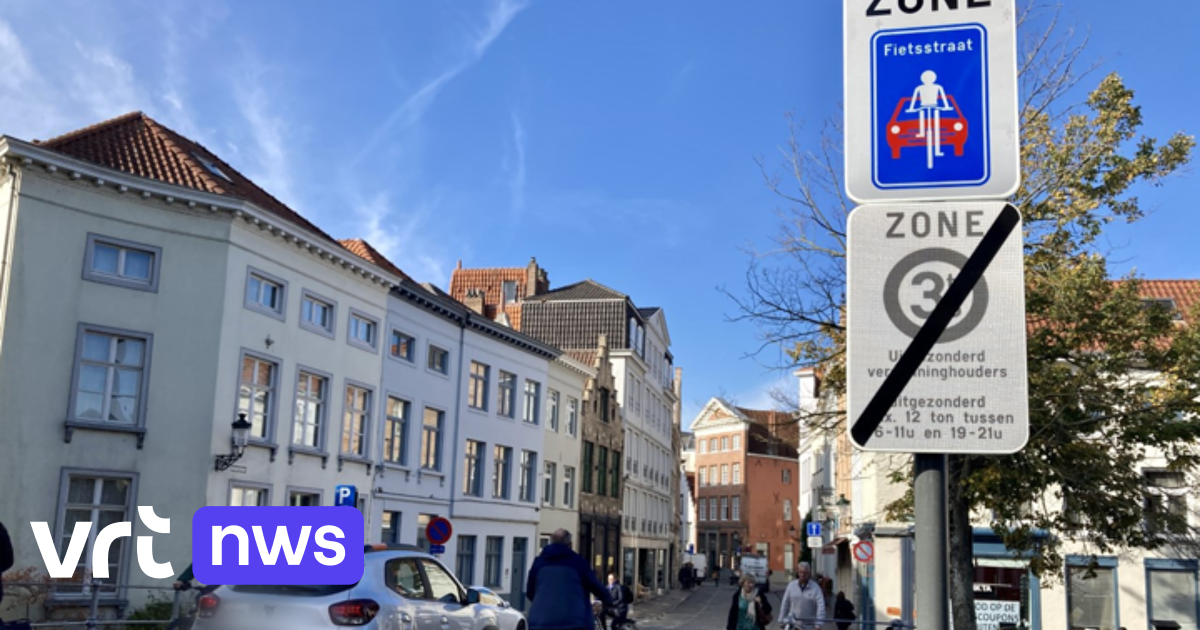 Brugge maakt van 90 straten fietszone | VRT NWS: nieuws