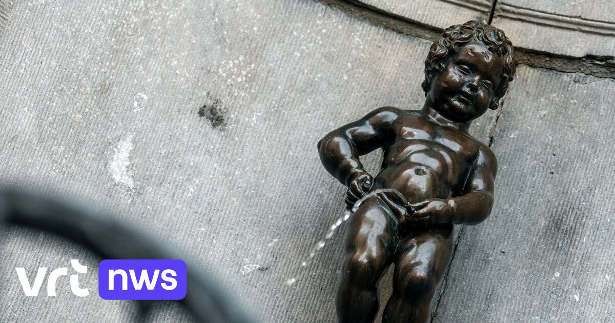 Manneken Pis stopt even met plassen om aandacht te vragen voor ...