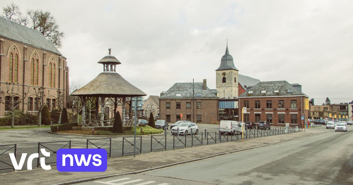 Hoeselt gaat plein rond kiosk vergroenen en ontharden: "centrum ...