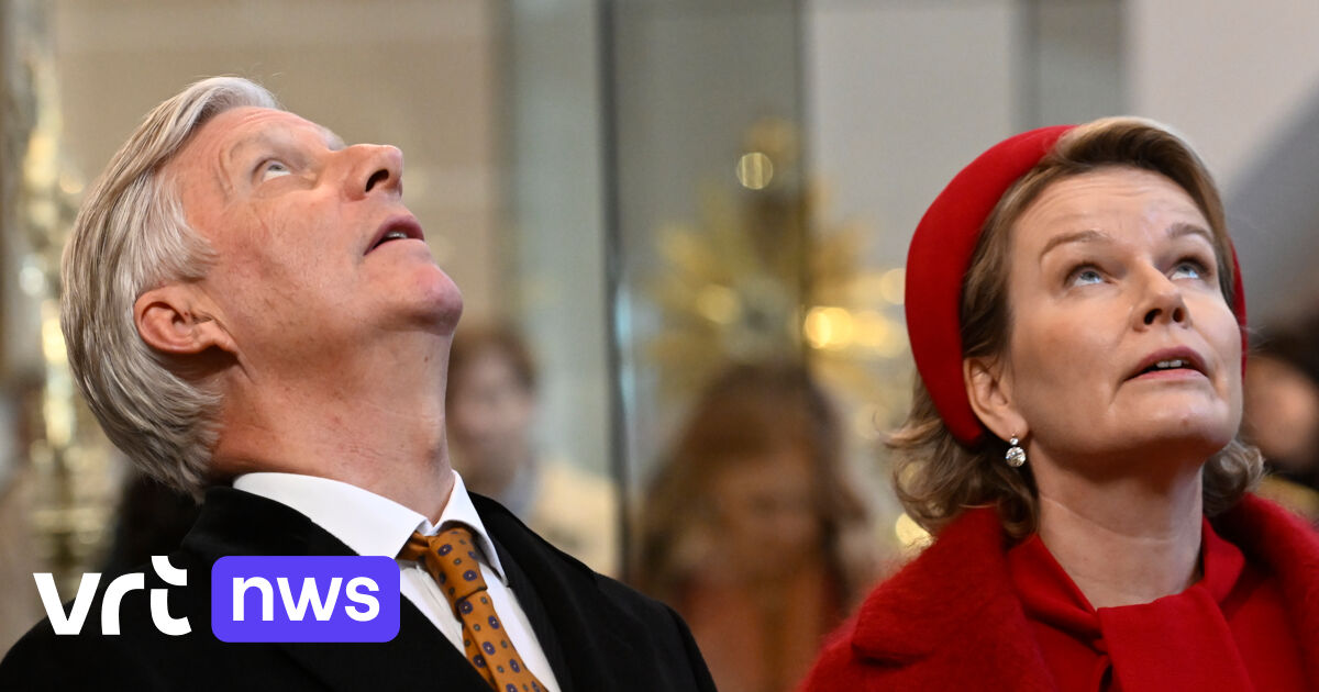 Queen Mathilde visits ancestors’ tomb in Vilnius Old Town | VRT NWS: news