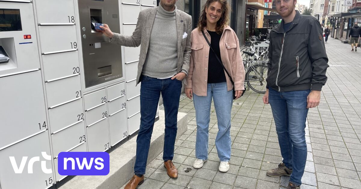 Oostende installeert lockers in uitgaansbuurt: "Feestvierders kunnen ...