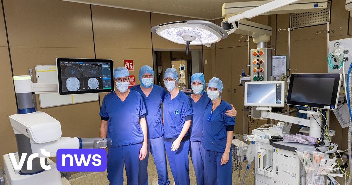 GPS-robot in ziekenhuis Glorieux Ronse maakt delicate operaties ...