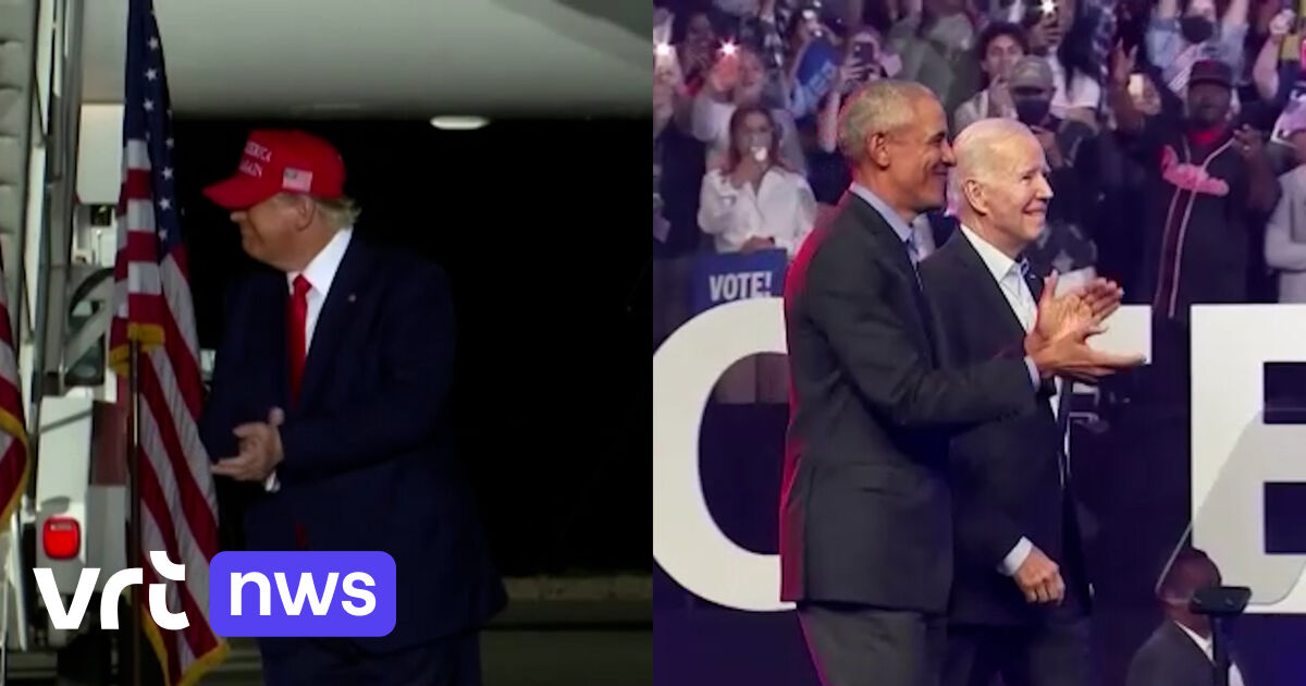 Obama en Trump hopen met speech hun partijen duw in de rug te geven in ...