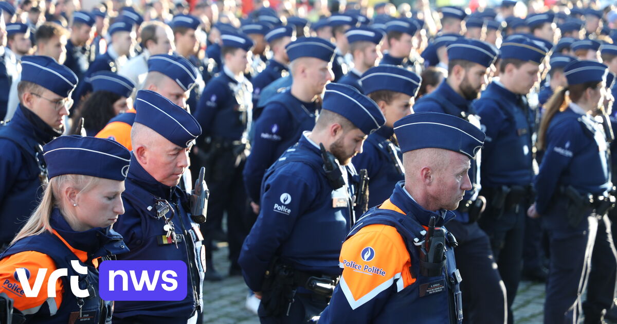 Des centaines de policiers rendent hommage à leur collègue mortellement ...