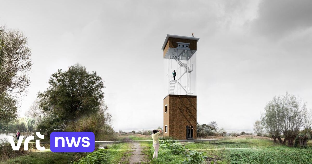 Toren van voormalig pompgebouw in Eernegem wordt uitkijkpunt | VRT NWS ...