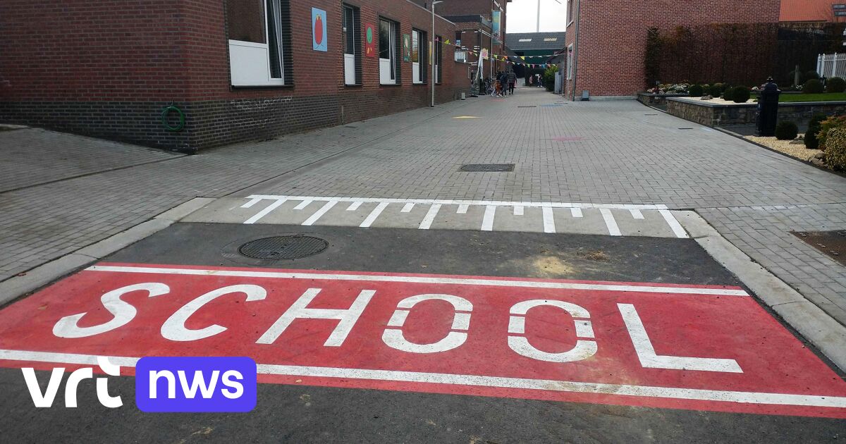 Eerste aangepaste schoolomgeving in Membruggen in Riemst feestelijk geopend | VRT NWS: nieuws
